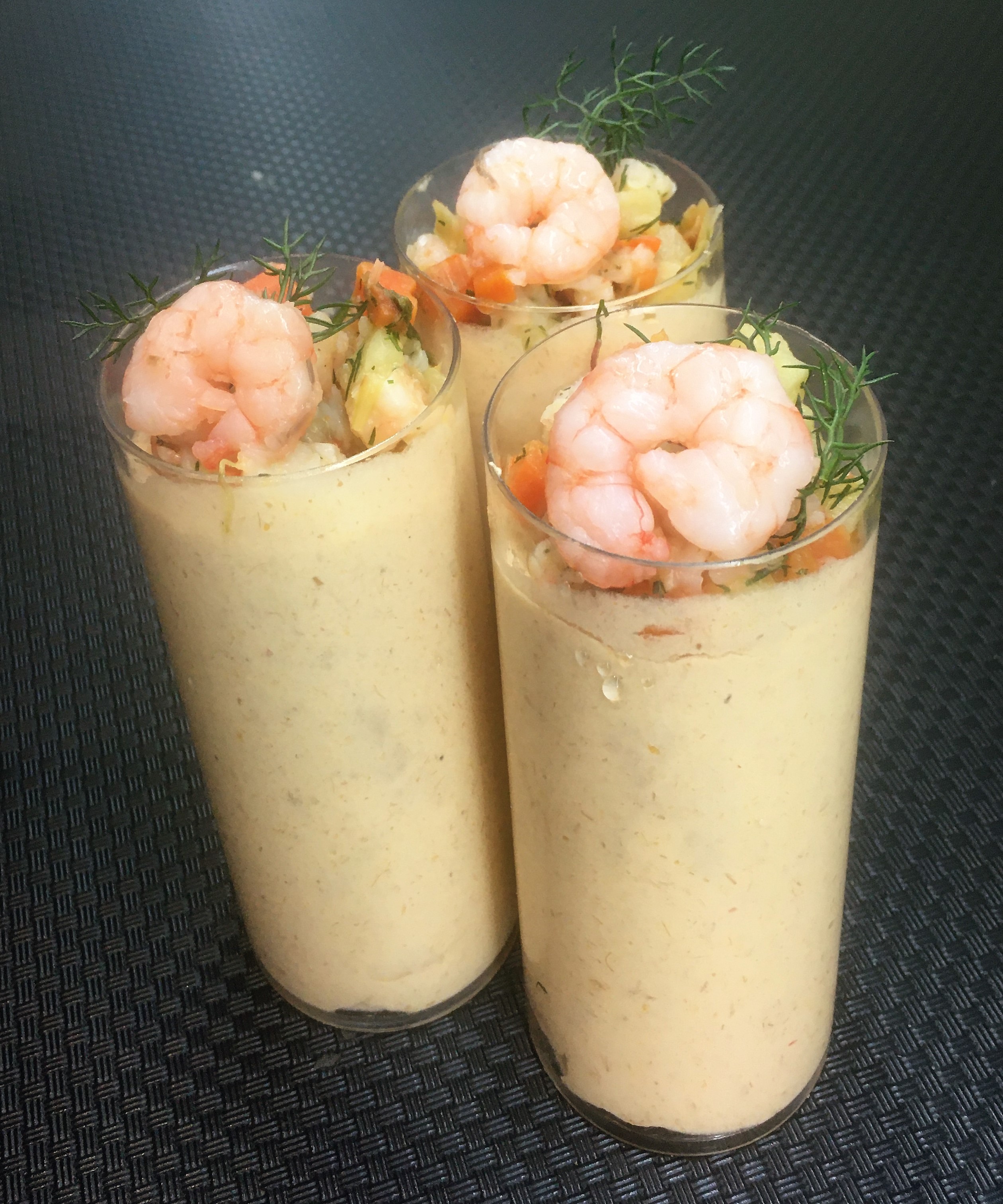 Verrine crevette – Balades Gourmandes